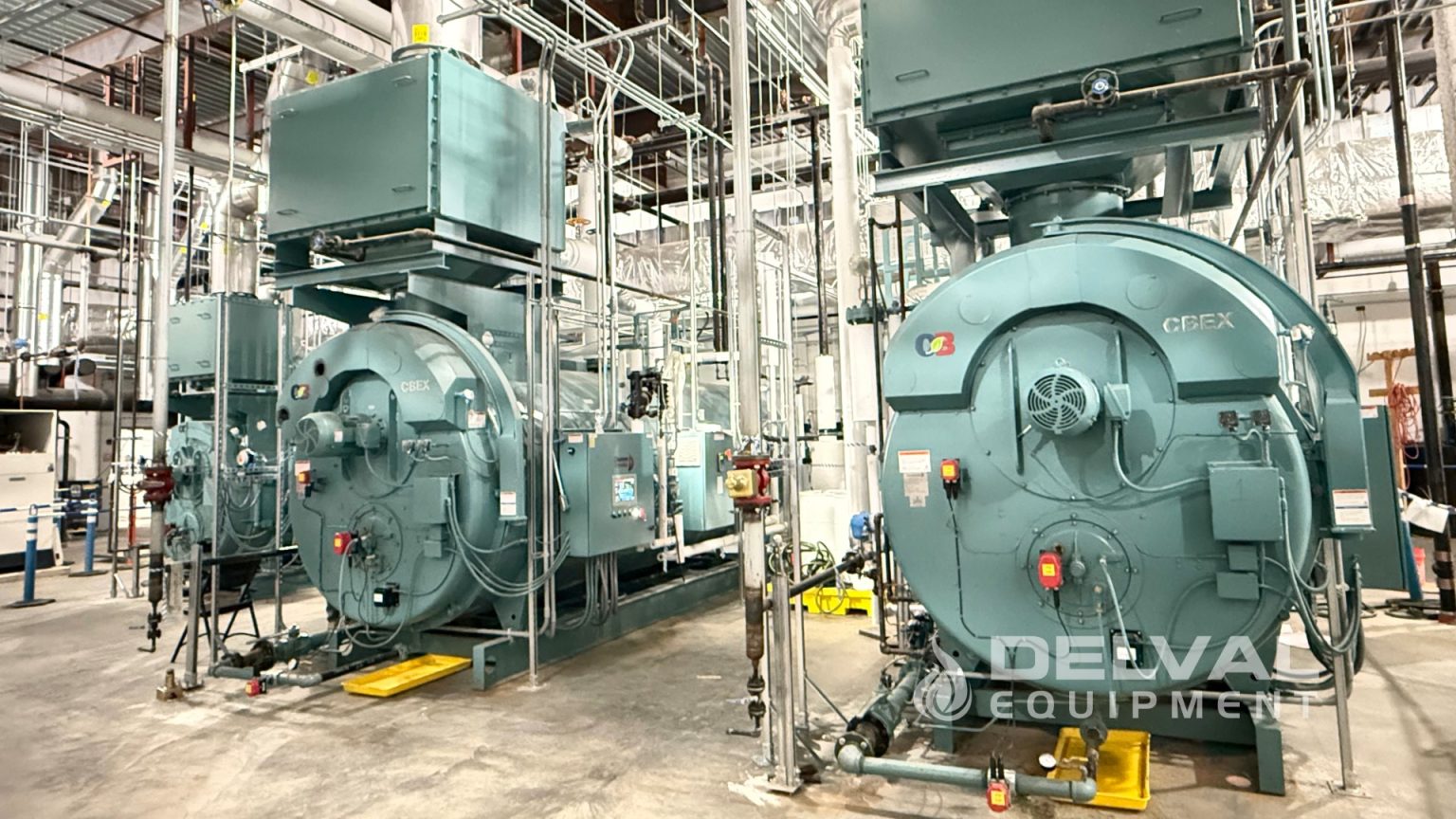 Cleaver-Brooks Model CBEX Firetube Boiler • Delval Equipment