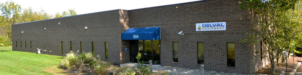 Delval Equipment Sales and Service Region • Delval Equipment